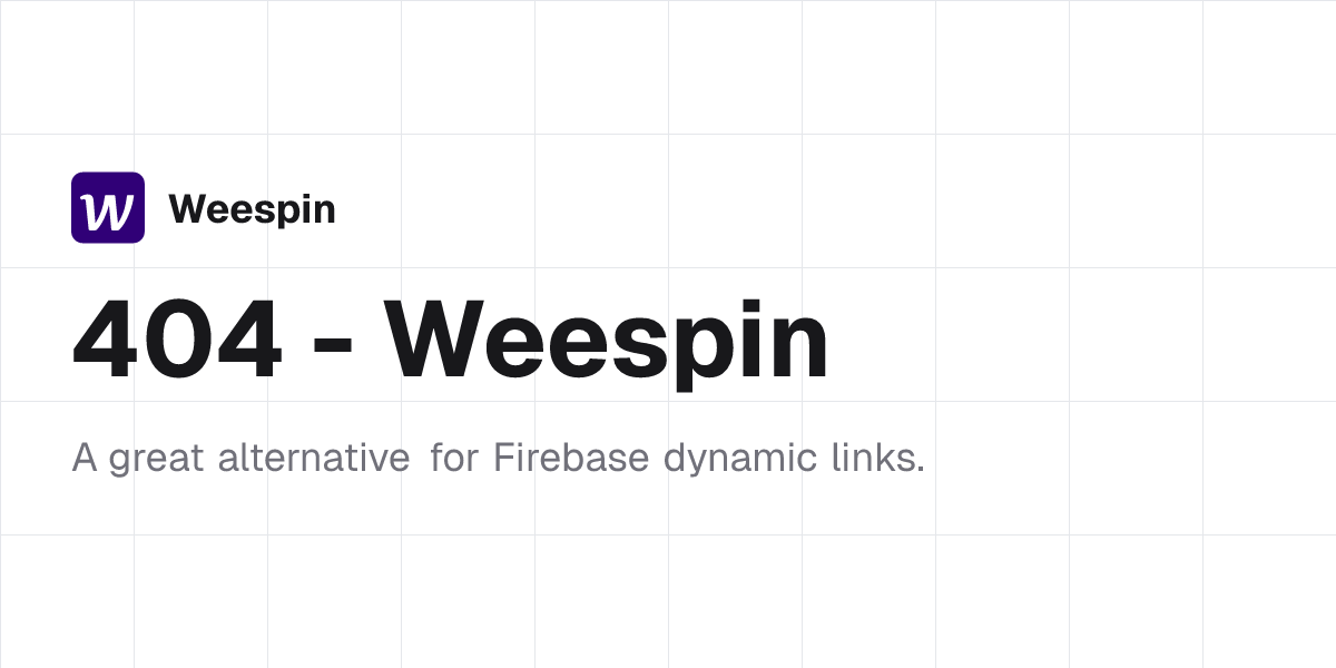 Flutter integration - Weespin